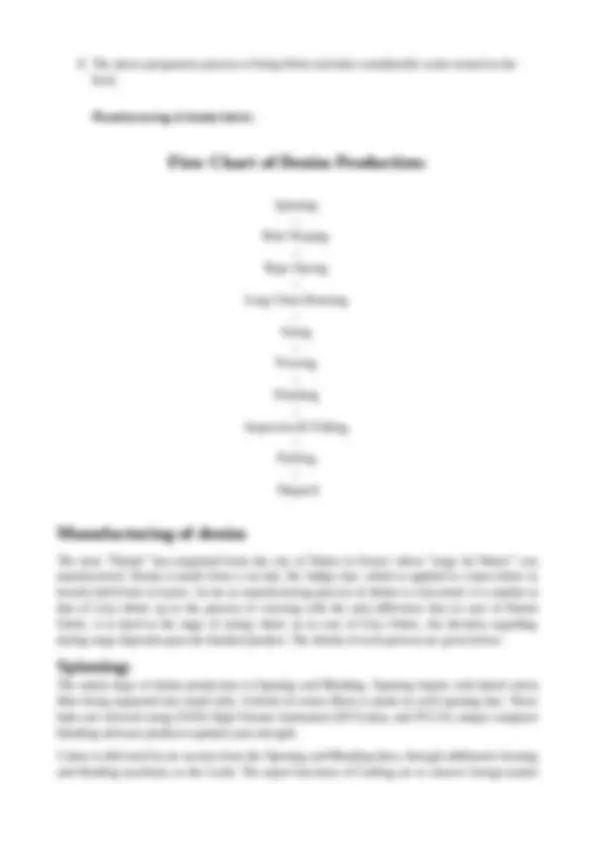 Process Flow Chart of Hemp Fibre Spinning and Denim Production ...