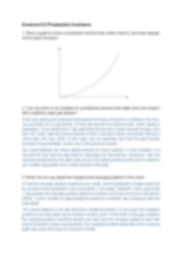 Problem Set 1 Introduction to Economics | Ejercicios de Introducción a la Economía | Docsity