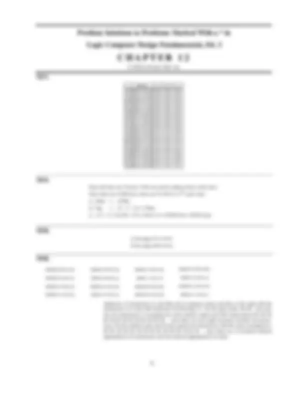 Solutions to logic and computer design fundamentals | Study notes ...