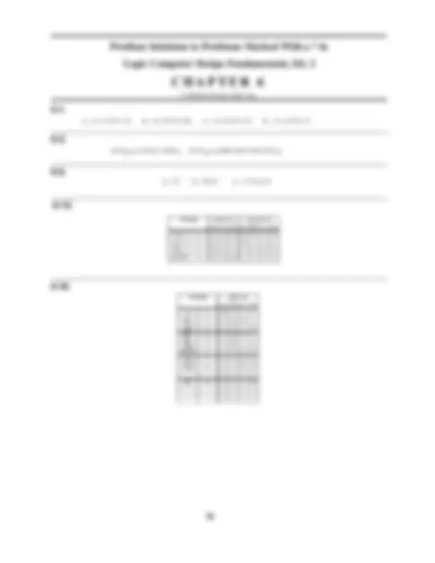 Solutions to logic and computer design fundamentals | Study notes ...