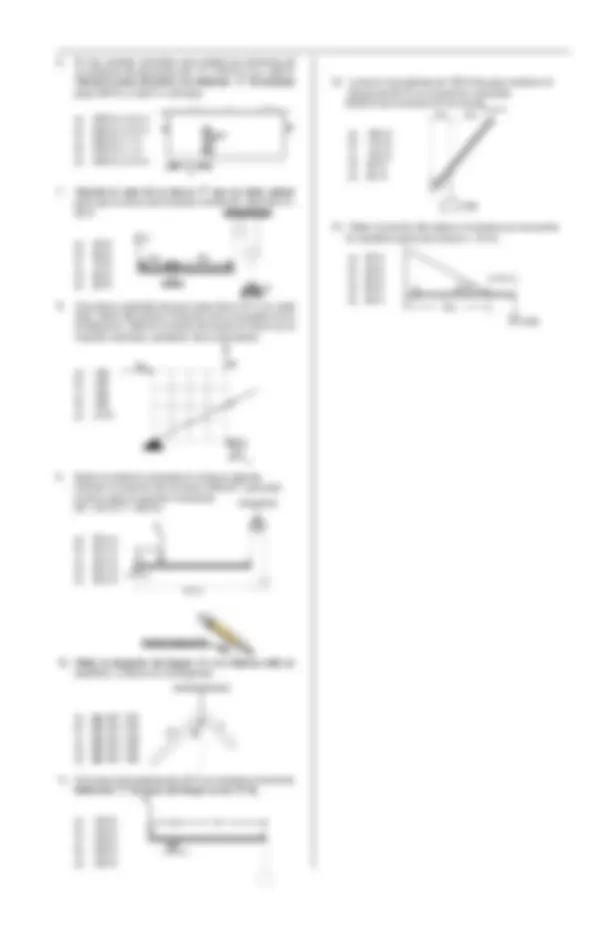 Estática ejercicios para resolver | Ejercicios de Física | Docsity