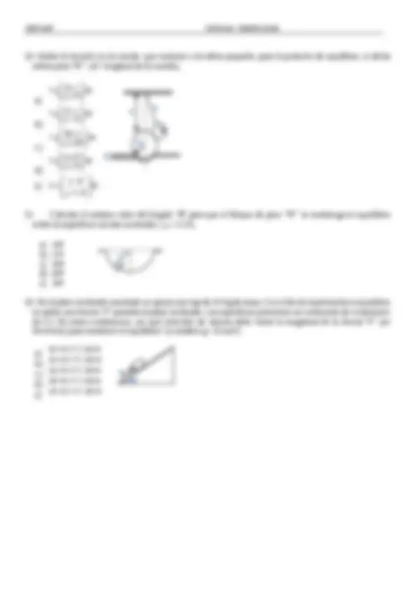 Estática ejercicios para resolver | Ejercicios de Física | Docsity