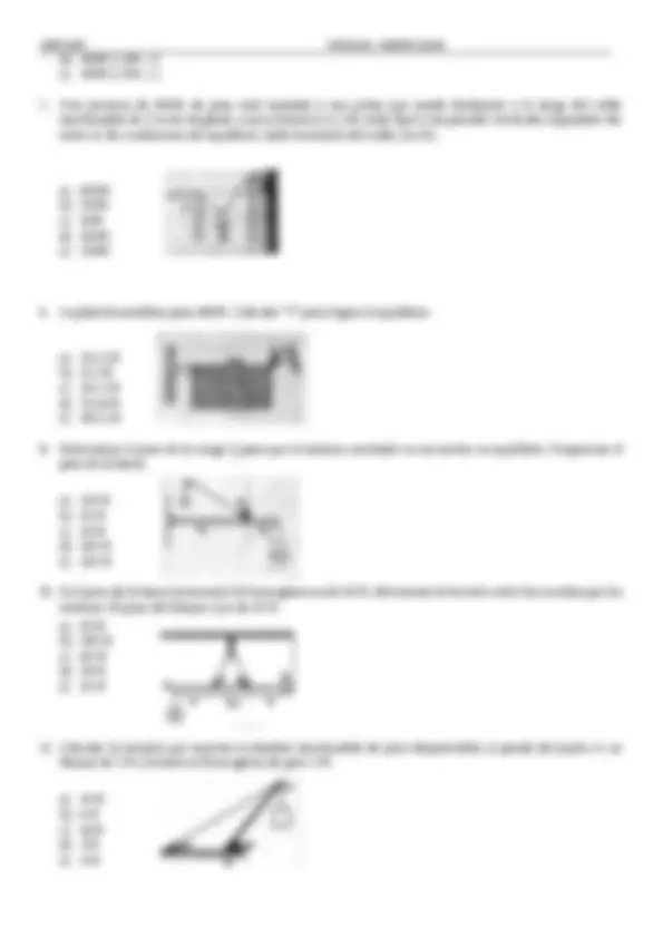 Estática ejercicios para resolver | Ejercicios de Física | Docsity