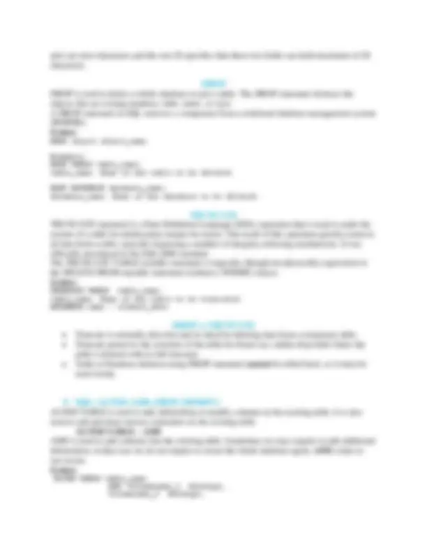 SQL Commands and Categories: DDL, DQL, DML, DCL, and TCL | Lecture ...