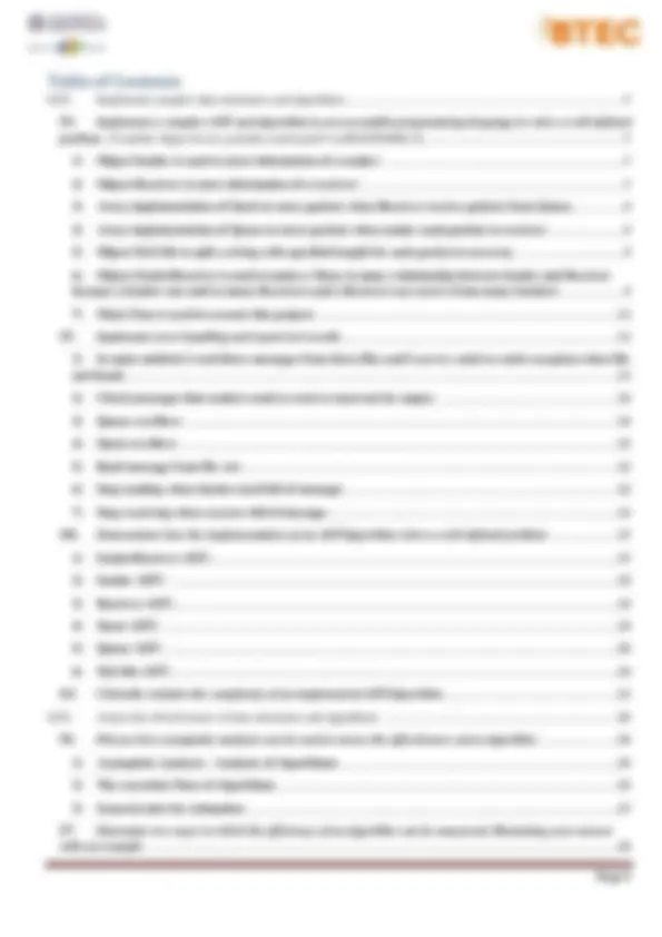 Data structure & Algorithm, Assignments for Information Technology ASM2 | Assignments Data ...