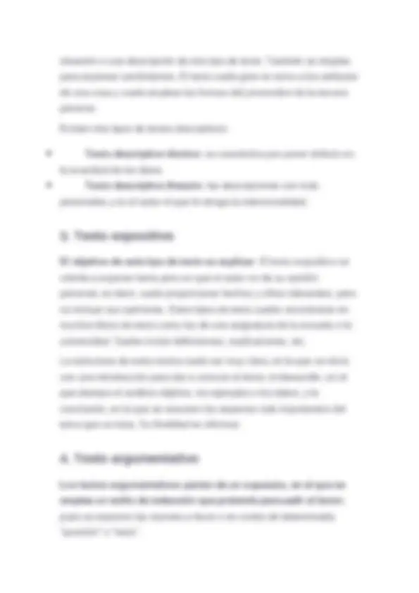 Tipos de Textos: Narrativo, Descriptivo, Expositivo, Argumentativo y Más | Assignments IP ...