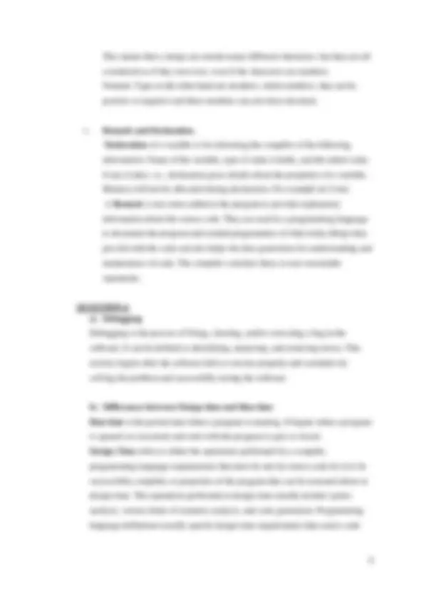 Principles of Computer programming assignt 1 | Assignments Computer ...