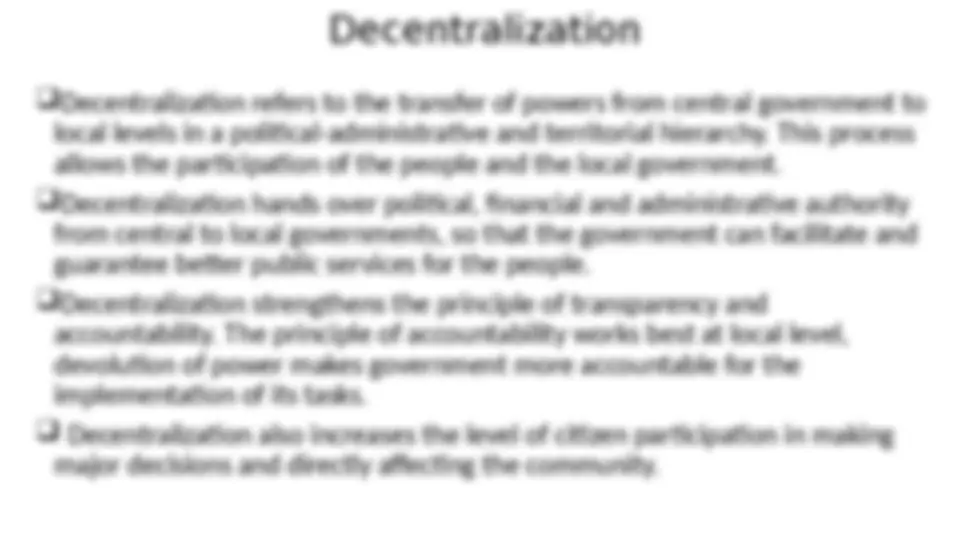 Decentralization and Local Governance in the Philippines: The 1991 Code ...