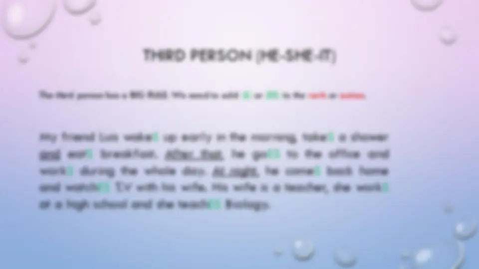 Understanding the Simple Present Tense: Rules, Practice, and Examples ...