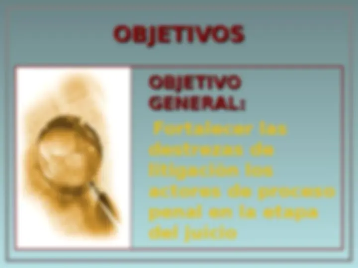 Fortaleciendo Destrezas en Litigación Penal - Prof. Castillo Silverio ...