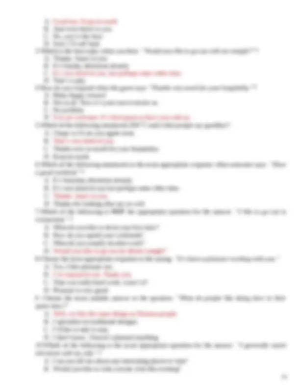 Tài liệu bổ trợ HA6- Speakout. | Exercises English Language | Docsity