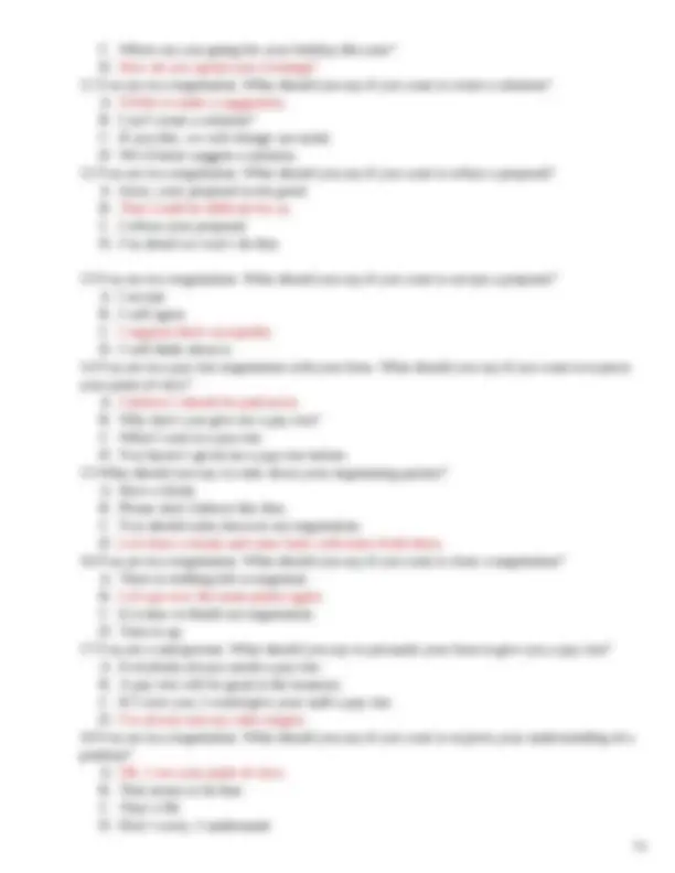 Tài liệu bổ trợ HA6- Speakout. | Exercises English Language | Docsity