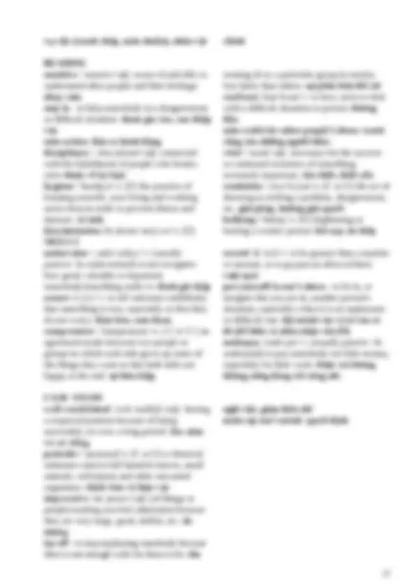 Tài liệu bổ trợ HA6- Speakout. | Exercises English Language | Docsity