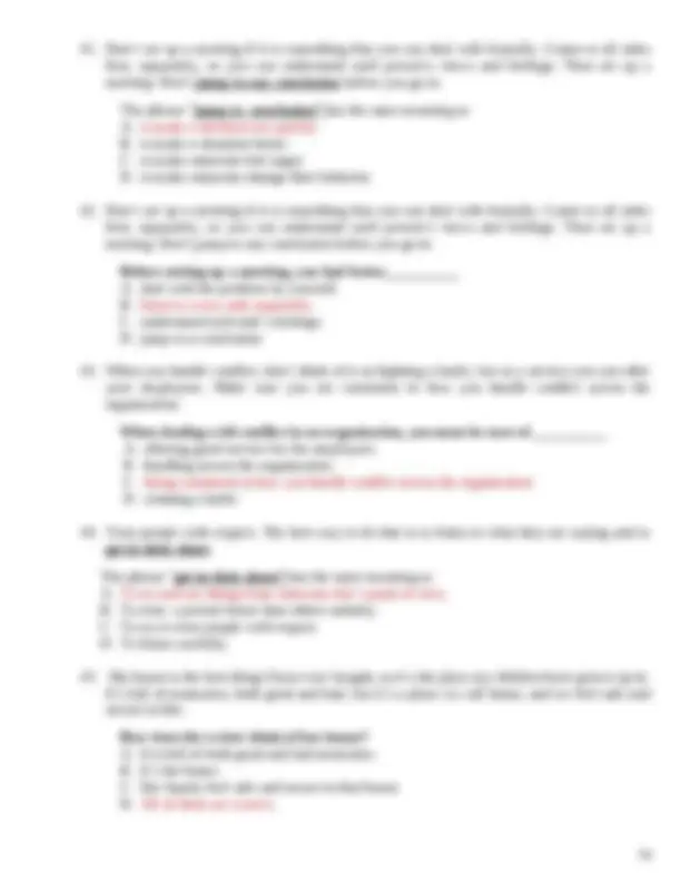 Tài liệu bổ trợ HA6- Speakout. | Exercises English Language | Docsity
