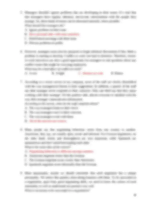 Tài liệu bổ trợ HA6- Speakout. | Exercises English Language | Docsity