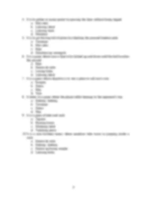 physical Education 9 quarter 1 module 5 | Assignments Physical ...