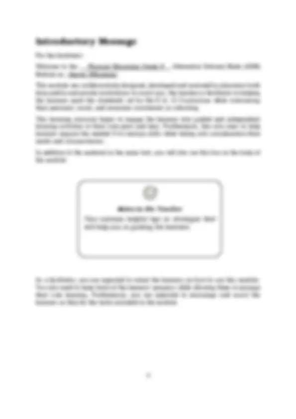 physical Education 9 quarter 1 module 5 | Assignments Physical ...