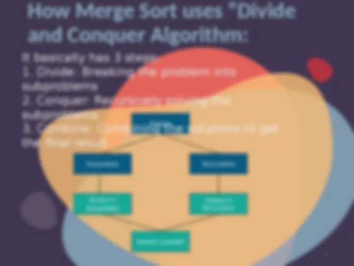 Merge Sort Algorithm: Divide and Conquer Approach | Study Guides, Projects, Research Data ...