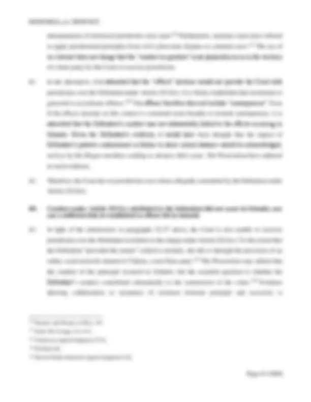 Memorial moot court - criminal | Assignments Mock Trial and Moot Court ...