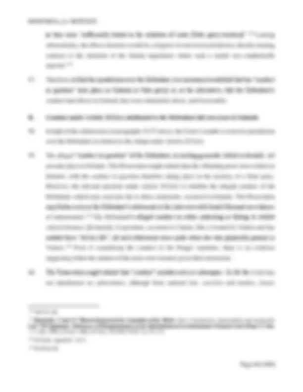 Memorial moot court - criminal | Assignments Mock Trial and Moot Court ...