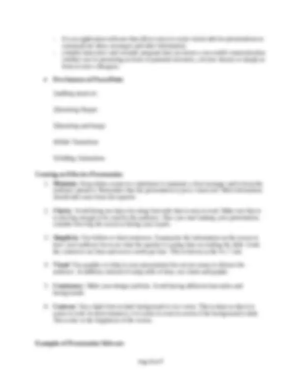 Empowerment Technology: Advanced Spreadsheet and Presentation Skills ...