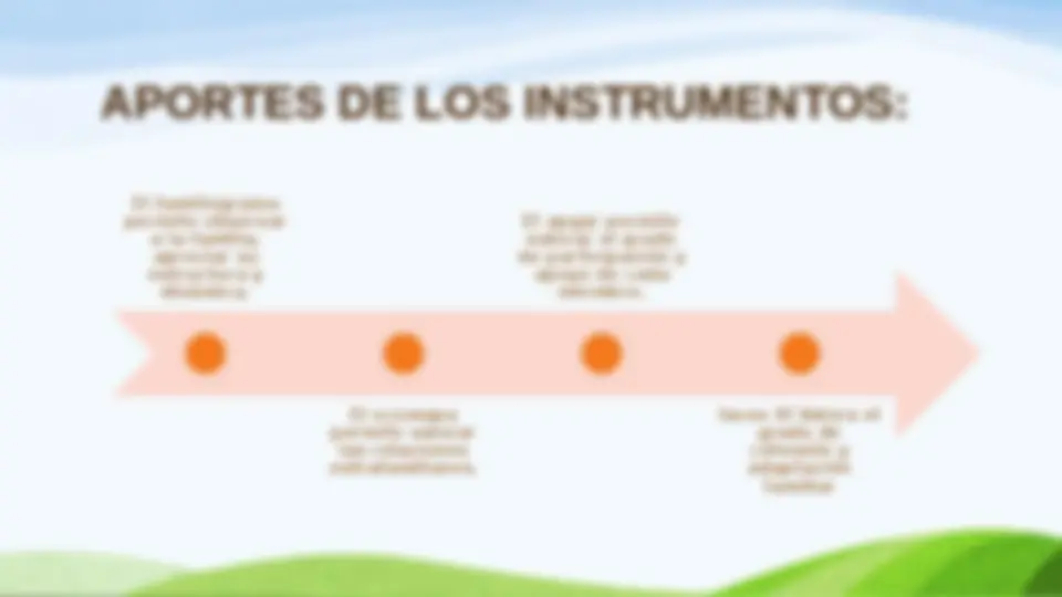 INSTRUMENTOS DE VALORACIÓN FAMILIAR | Diapositivas de Salud Pública | Docsity