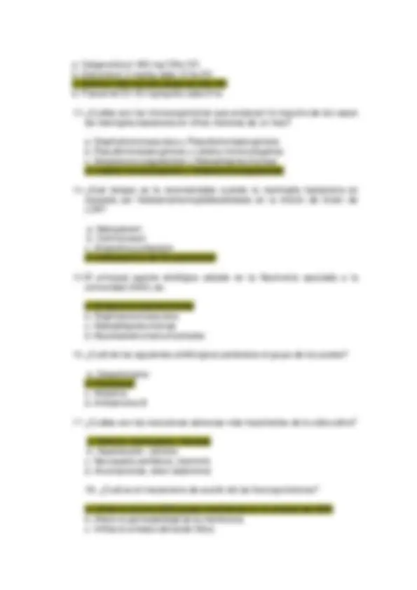 Preguntas y Respuestas sobre Farmacología y Microbiología | Exámenes de Anatomía | Docsity