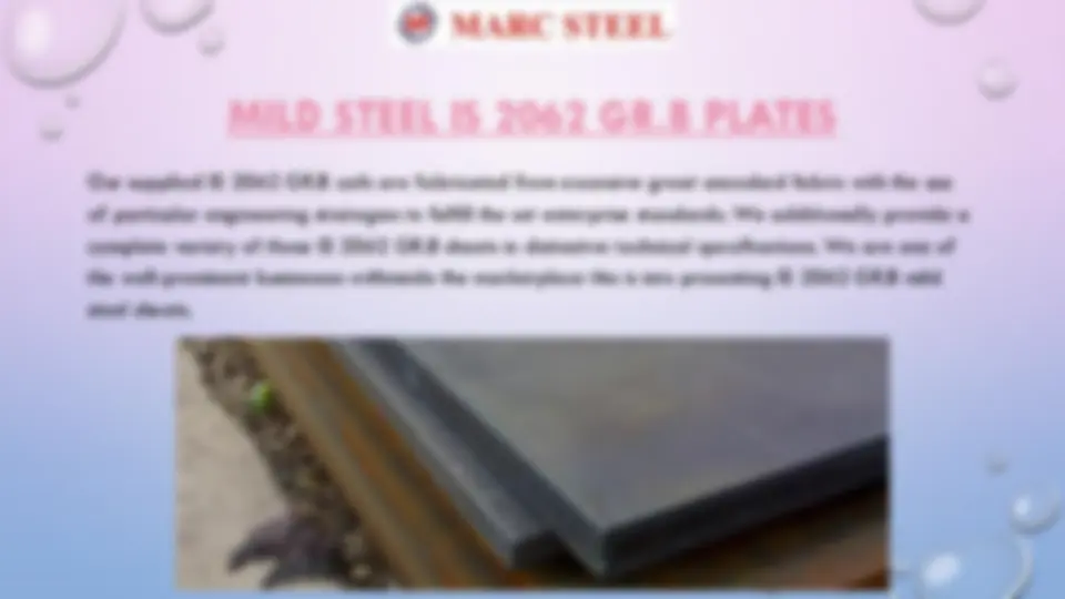 Standard Mild Steel Plate Properties and Its Uses | Summaries ...