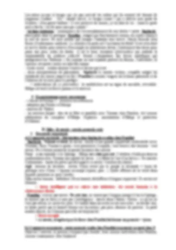 Oedipe Roi: analyse des personnages | Lectures Littérature | Docsity