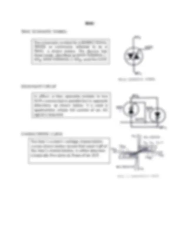 Introduction to Thyristors | Slides Electronics | Docsity