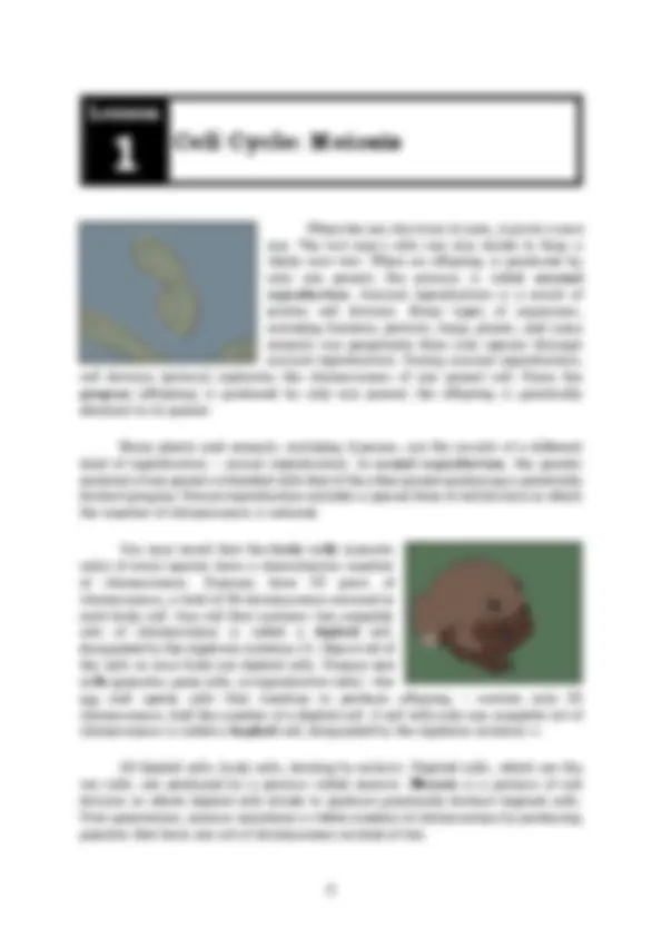 General Biology module 1 quarter 1 | Lecture notes Biology | Docsity