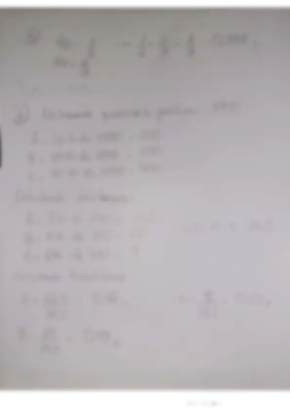 probabilidade e estatisitica | Exercises Probability and Statistics | Docsity