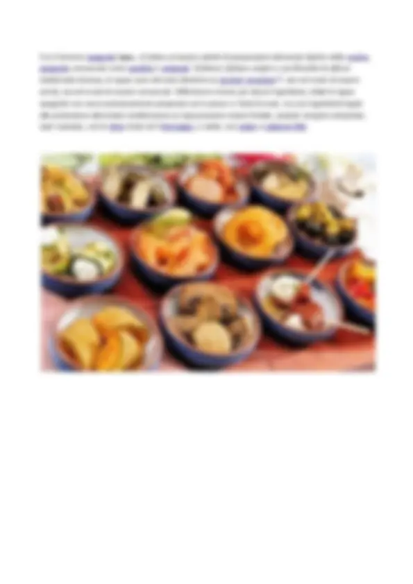 La Cucina Spagnola: Churros e Paella - Tapas | Lecture notes Geography ...