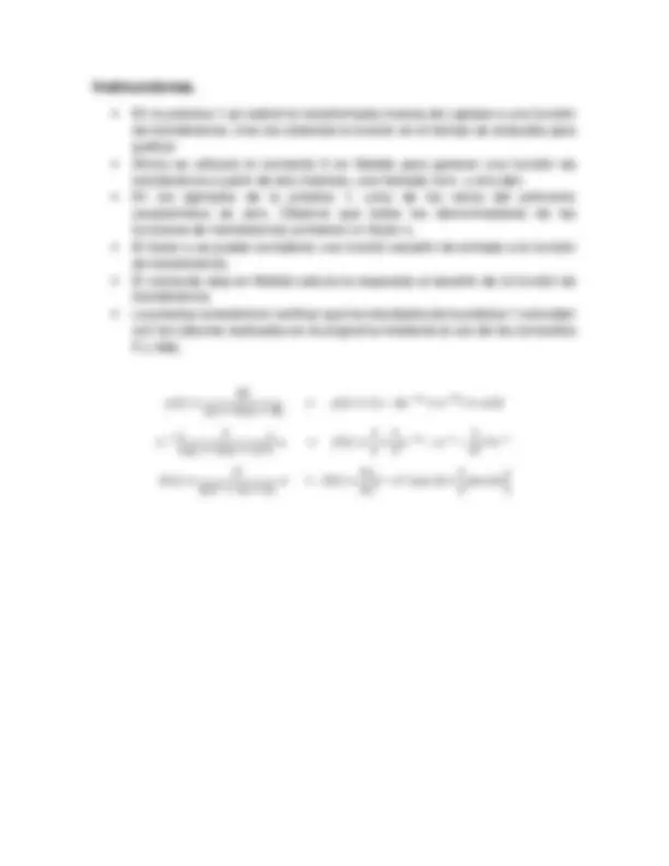 Práctica 3: Función de Transferencia en Matlab - Manufactura Avanzada | Exámenes de Dinámica ...
