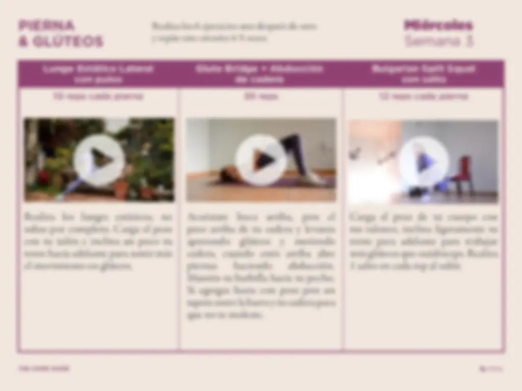 Home guide by Mady Daily | Ejercicios de Educación física | Docsity