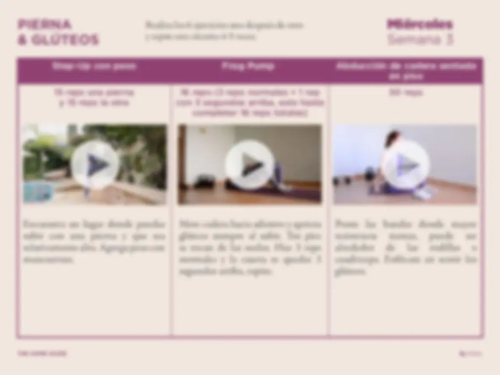 Home guide by Mady Daily | Ejercicios de Educación física | Docsity