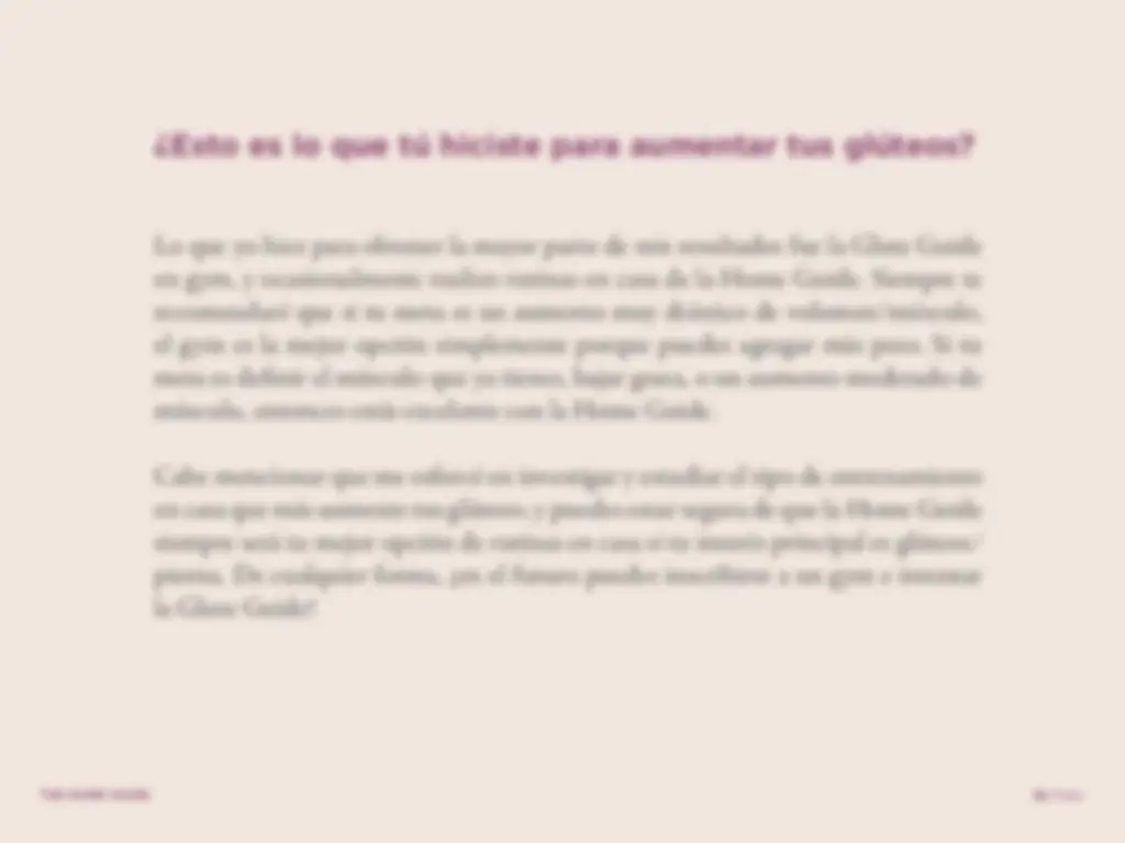 Home guide by Mady Daily | Ejercicios de Educación física | Docsity