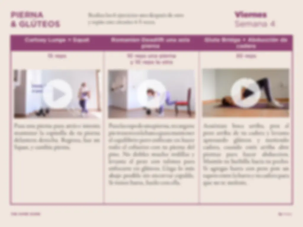 Home guide by Mady Daily | Ejercicios de Educación física | Docsity