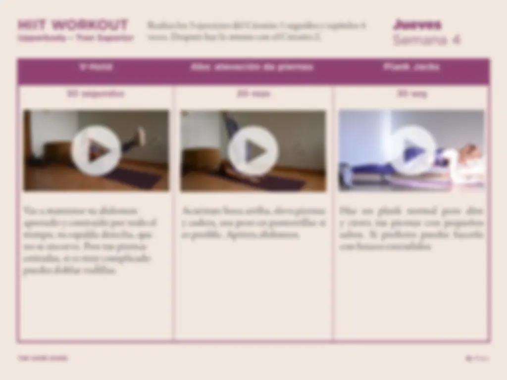 Home guide by Mady Daily | Ejercicios de Educación física | Docsity