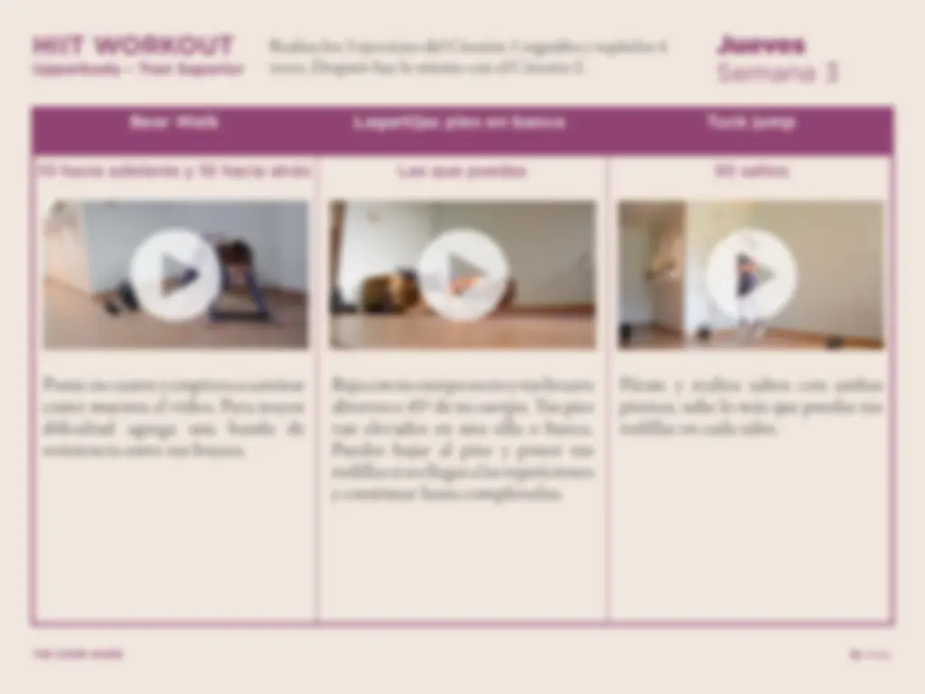 Home guide by Mady Daily | Ejercicios de Educación física | Docsity