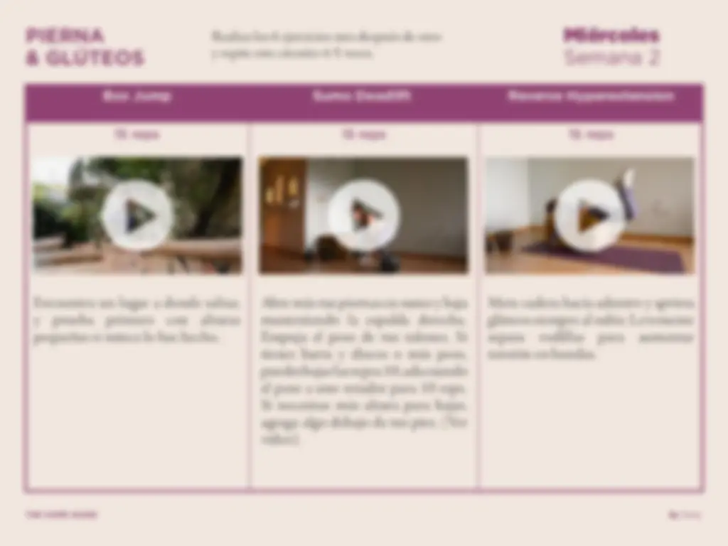 Home guide by Mady Daily | Ejercicios de Educación física | Docsity