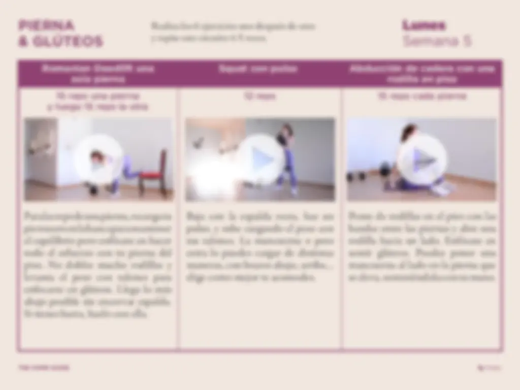 Home guide by Mady Daily | Ejercicios de Educación física | Docsity