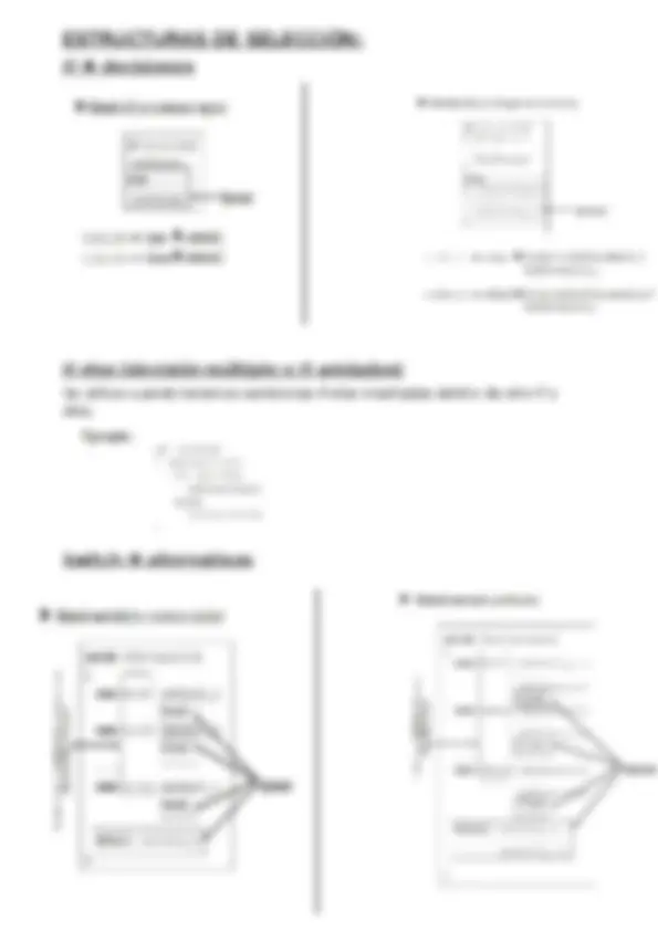 Elementos de programación básicos (T4yT5) | Esquemas y mapas conceptuales de Informática | Docsity