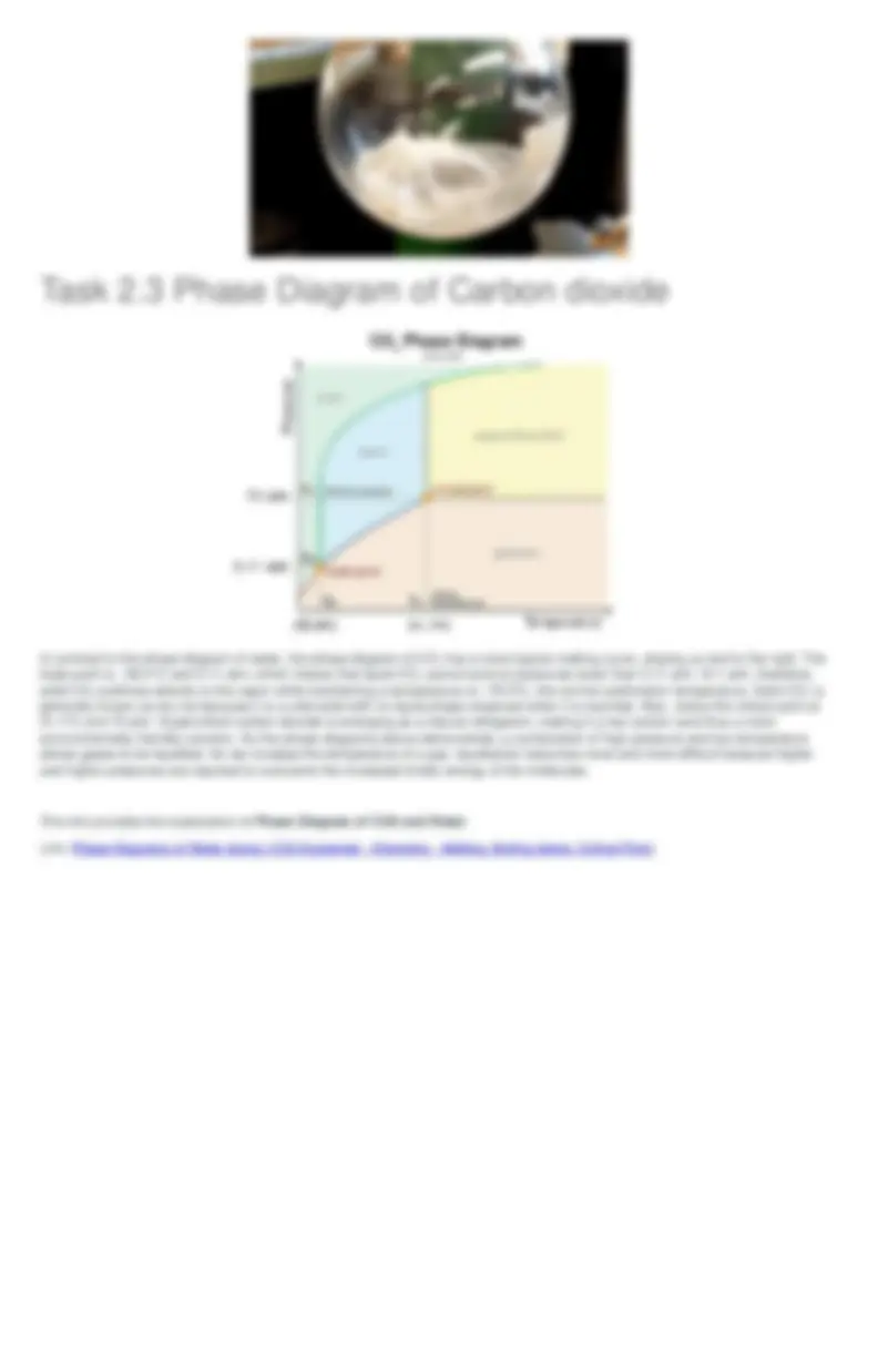 General Chemistry - Phase Changes | Lecture notes Chemistry | Docsity