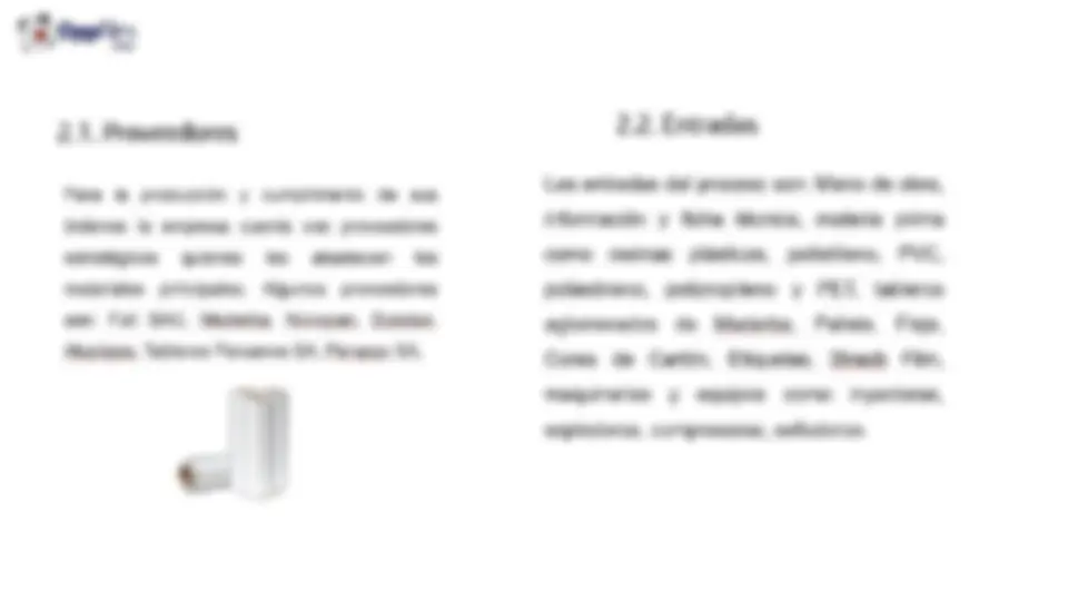 Mapa de procesos avance de trabajo final | Ejercicios de Ingeniería de Procesos | Docsity