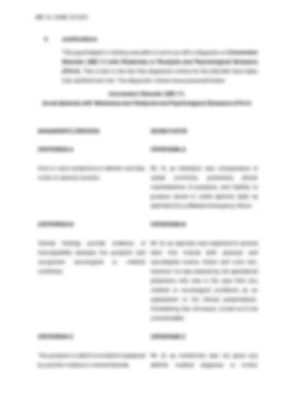 The Case of Mr. B: Conversion Disorder | Papers Abnormal Psychology ...