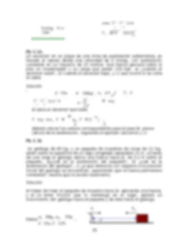 PROBLEMAS RESUELTOS DE FÍSICA I | Ejercicios de Física | Docsity