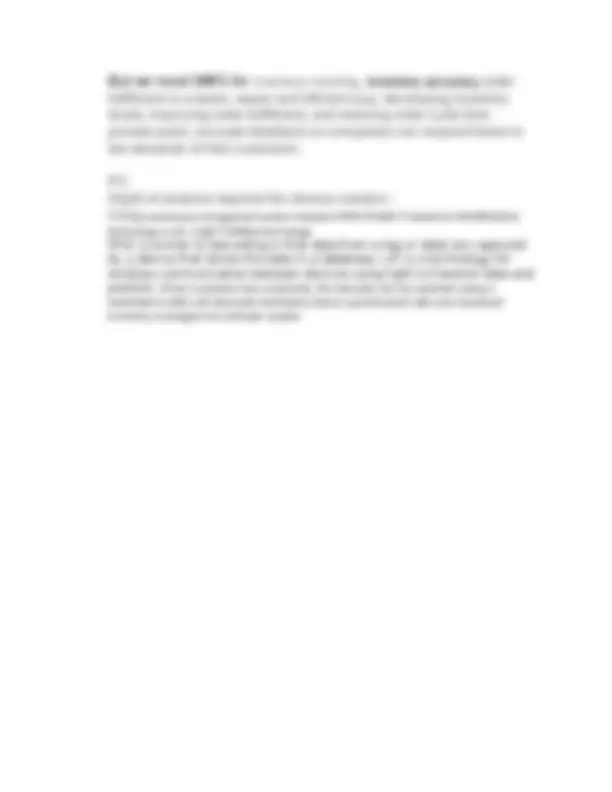 CEP of inventory management system | Essays (high school) English | Docsity