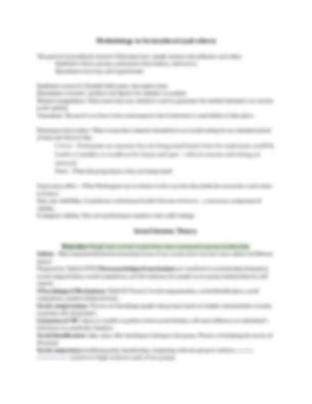 IB Psychology - Sociocultural Approach Key Terms | Study notes ...