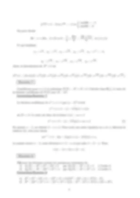 Algebre 1 Correc-TD1-Polynômes | Exercises Algebra | Docsity